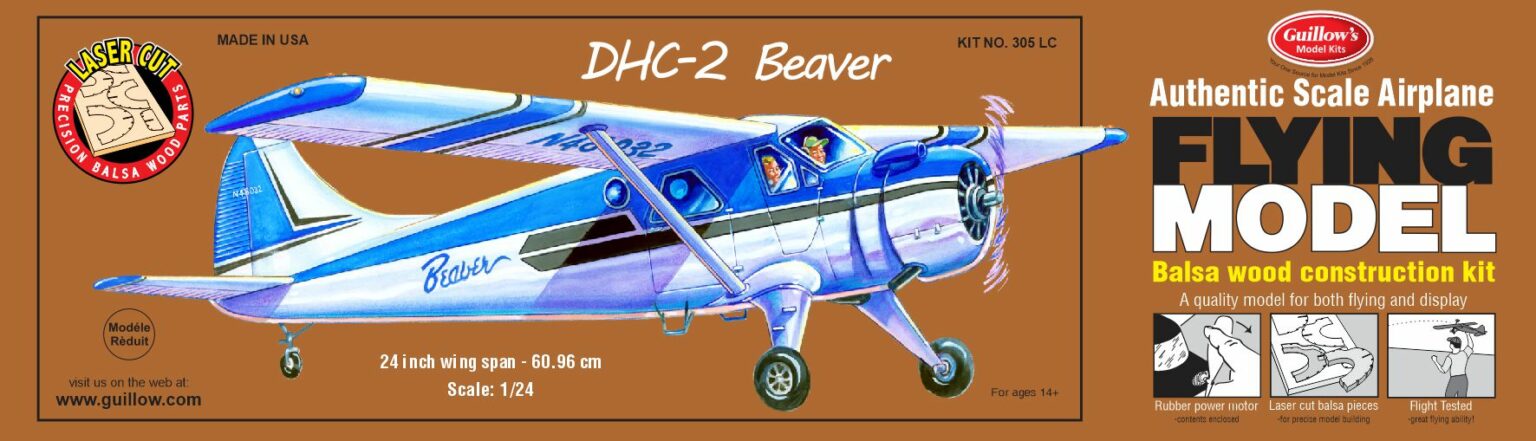 DHC-2 Beaver - Paul K. Guillow, Inc.
