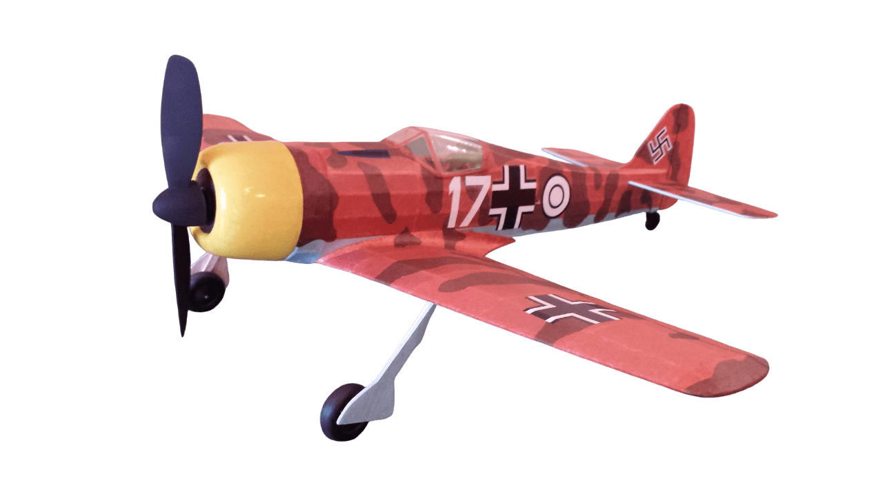 Balsa Wood Guillow S Focke-Wulf FW-190 Flying Model Kit German ...