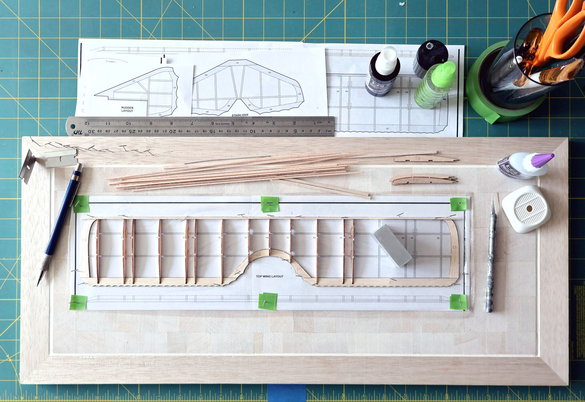 36" Balsa Work Board - Paul K. Guillow, Inc.